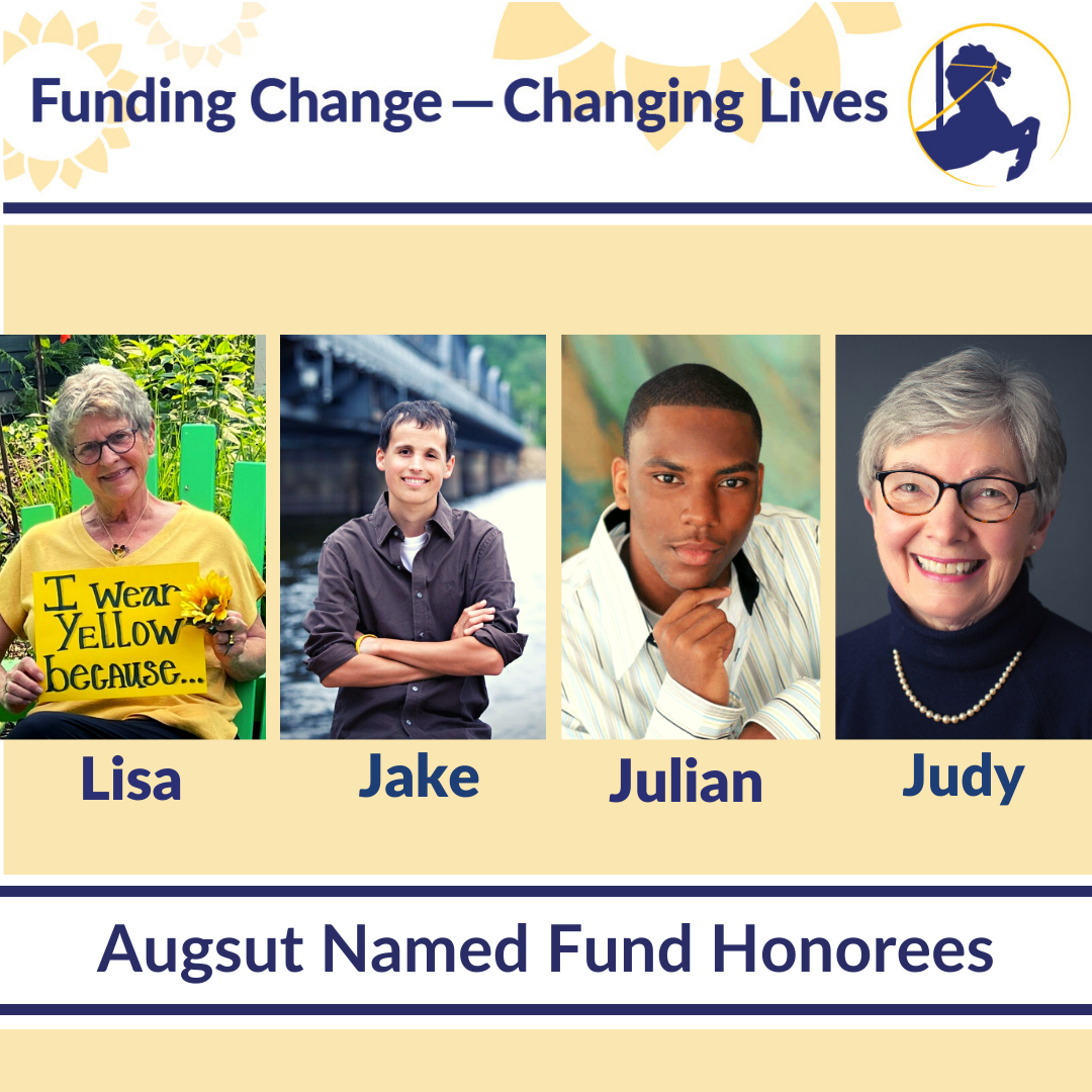 August RIS Named Fund Honorees - Rein in Sarcoma
